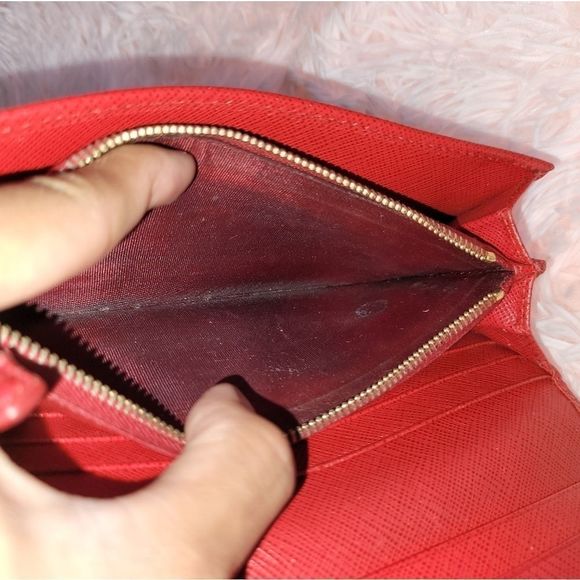 Prada | Bags | Prada Silver Logo Plaque Fold | Poshmark